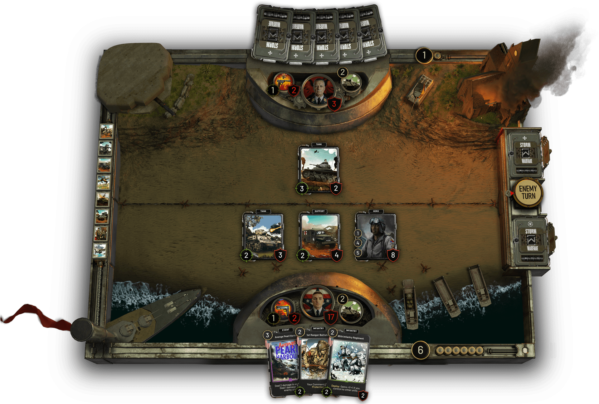 Storm Warfare: The Free-to-Play WW2 Strategy Card Game